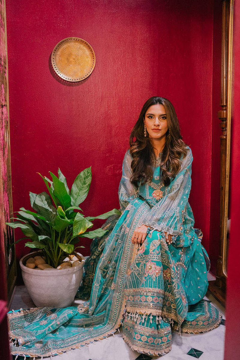 Nikhar Riaz in Umber | Mohsin Naveed Ranjha Design Studio