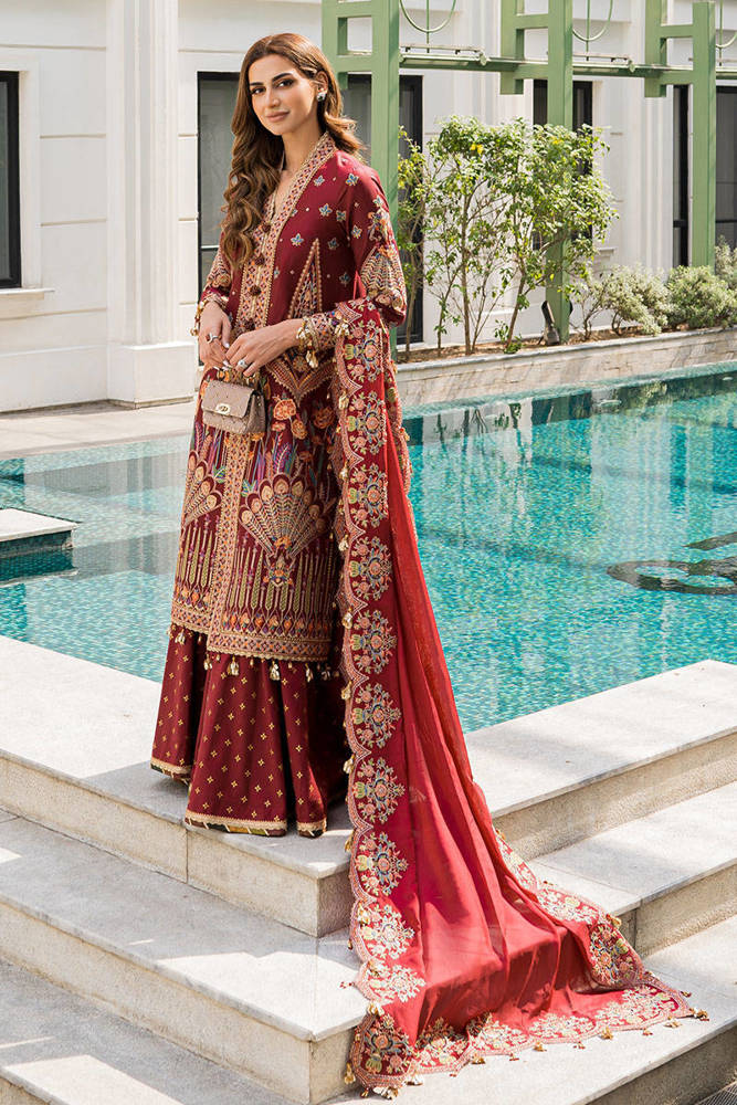 Zahra Malik in Zafran | Mohsin Naveed Ranjha Design Studio